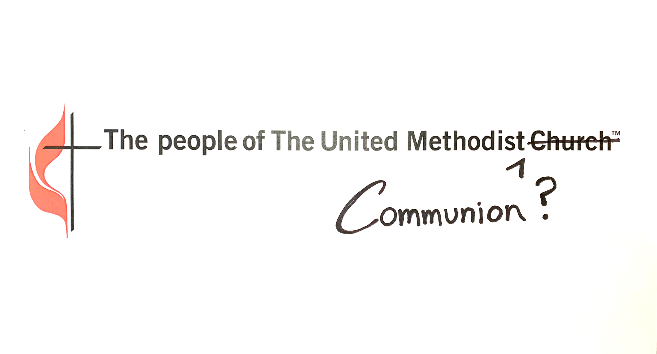 A United Methodist Communion? – People Need Jesus