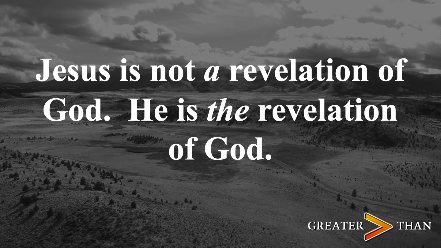 Greater Than: The Covenant of the Son – People Need Jesus