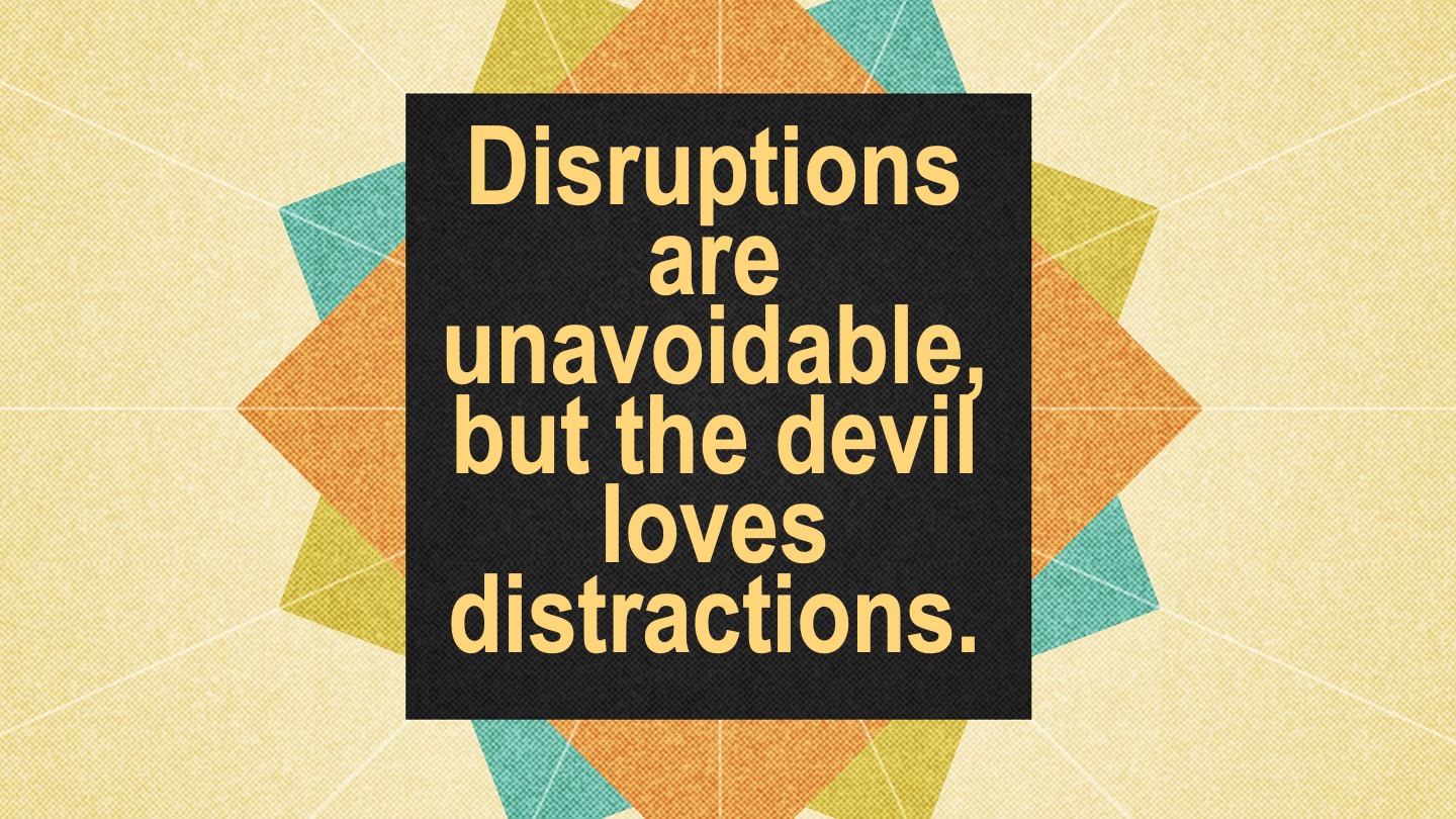 Rebuild, Revive, Refocus: The Devil Loves Distractions – People Need Jesus